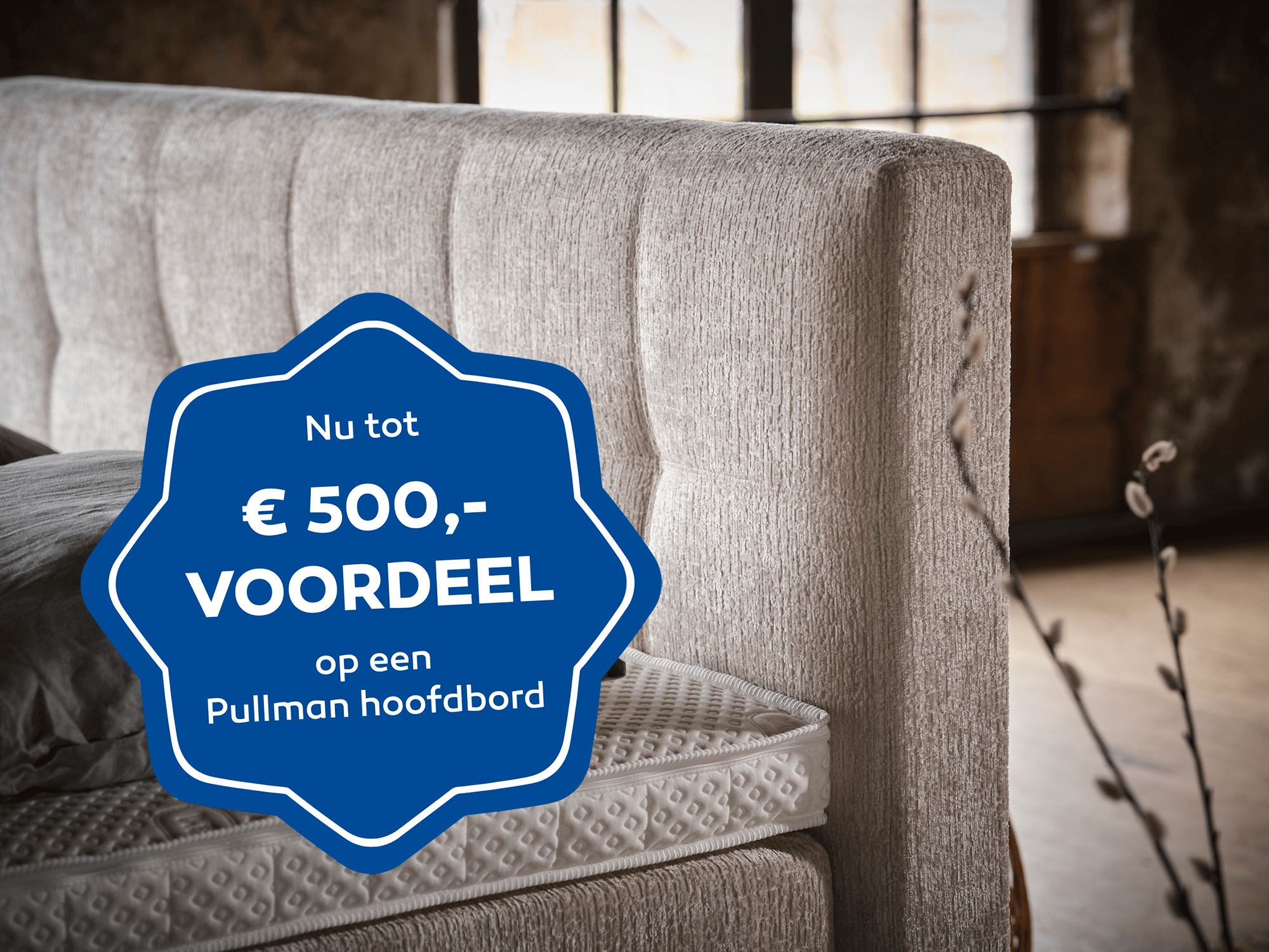 Pullman matrassen en boxsprings - Nederlands vakmanschap